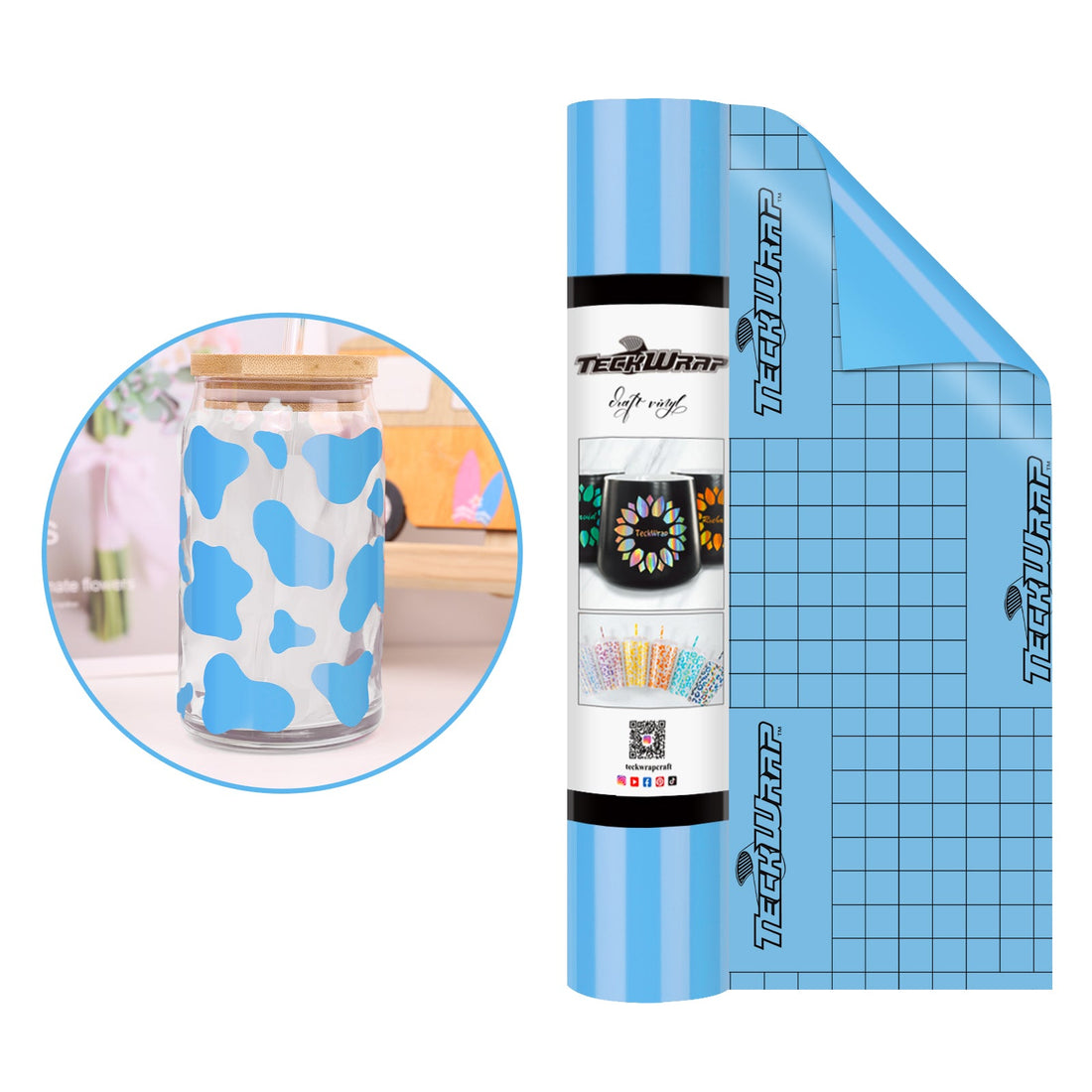 Teckwrap Eco - Glossy Baby Blue – Sparkle Craft Vinyl Limited