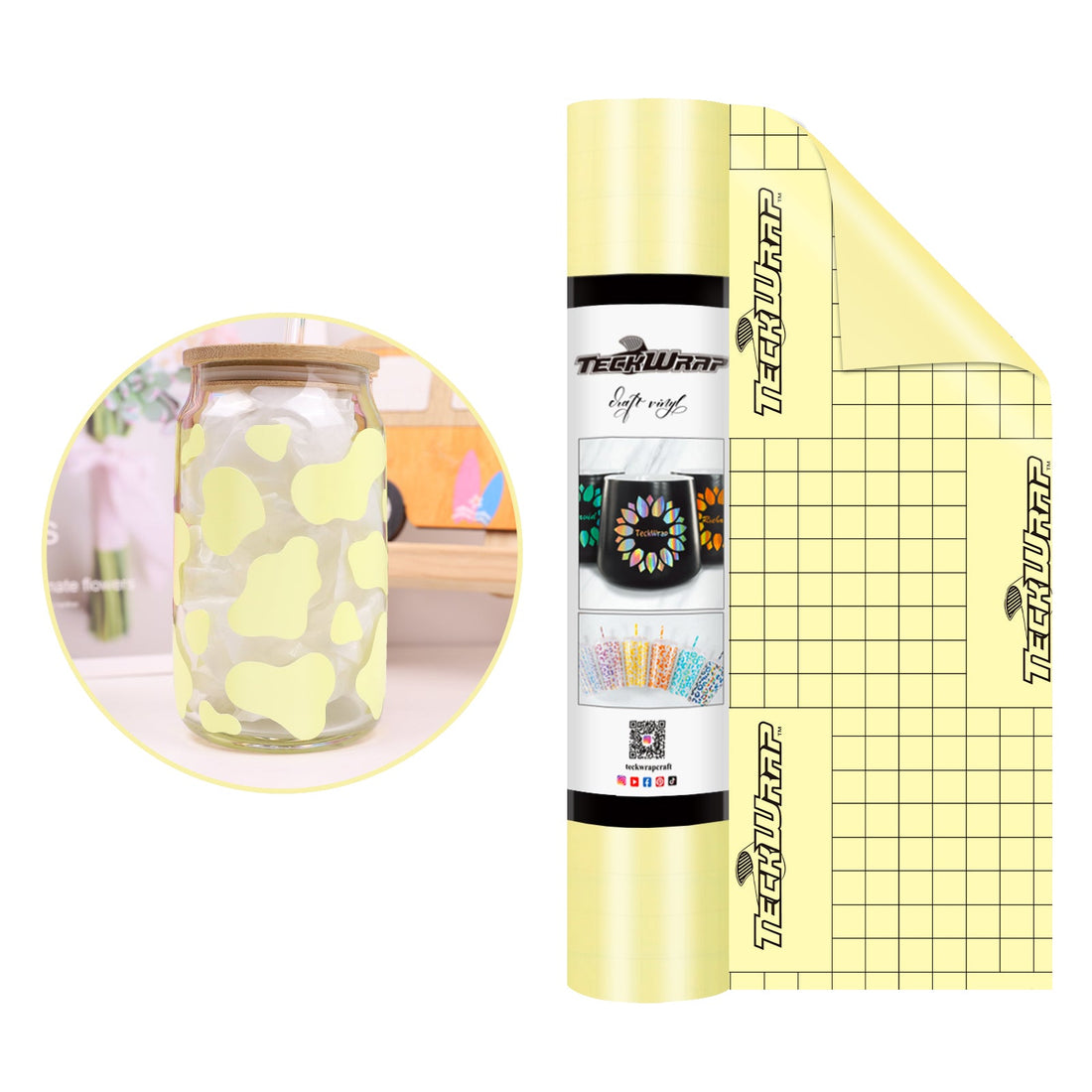 Teckwrap Eco - Matte Pastel Yellow – Sparkle Craft Vinyl Limited